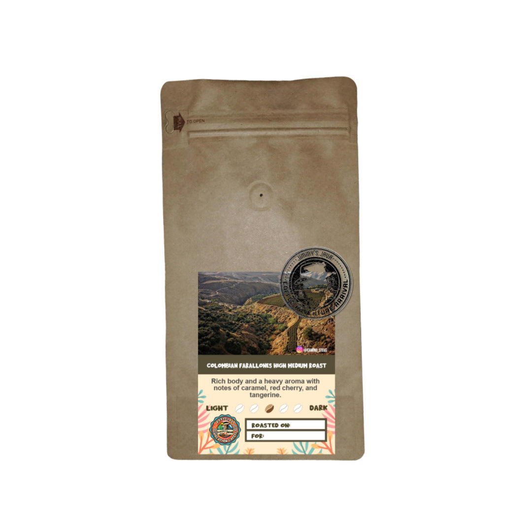 Colombian Inmaculada Farallones High Medium Roast Coffee – Jimmy's Java Wholesale